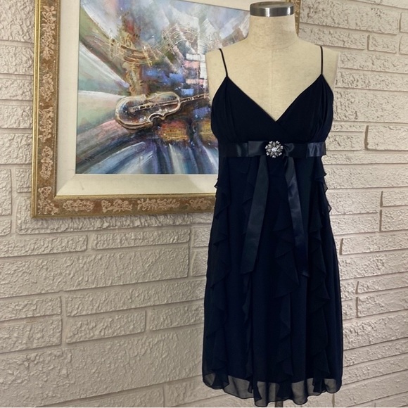 Scarlett Nite | Dresses | Scarlett Nite Ruffle Dress | Poshmark